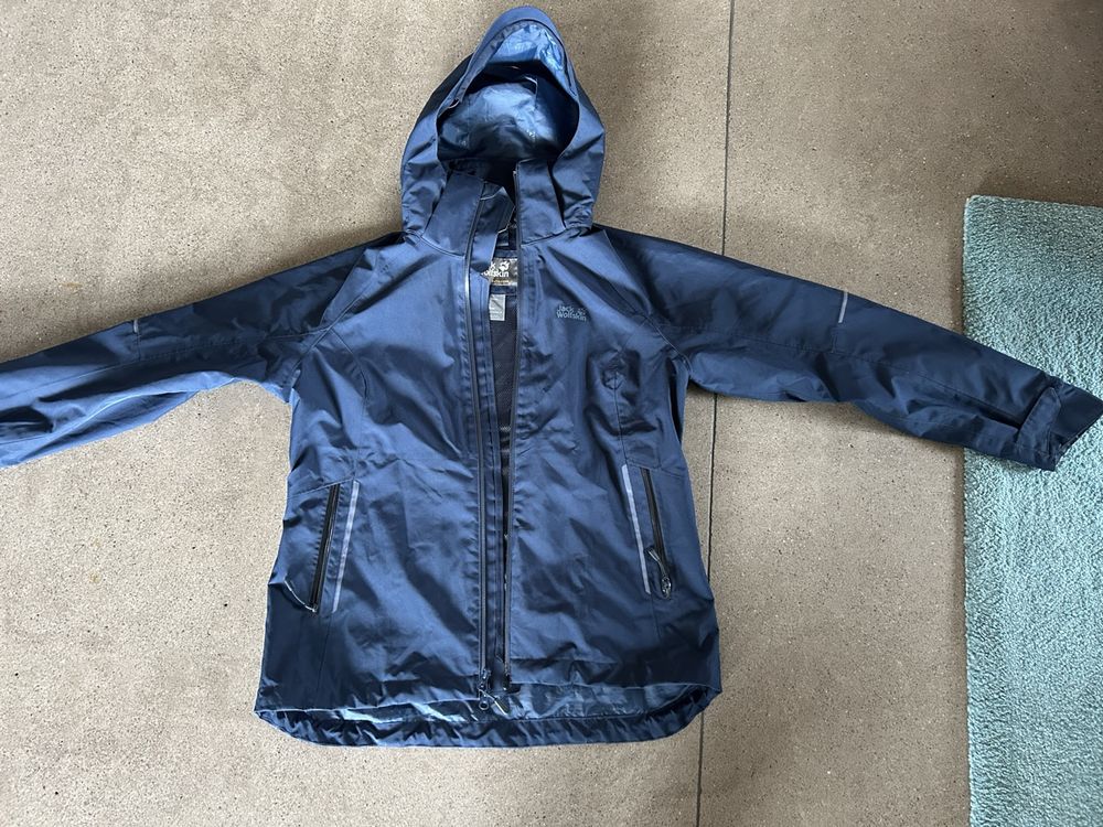 Jack Wolfskin Regenjacke Damen Gr. M 3in1 Texapore in blau (Gebraucht) in Triengen für CHF 15 ...