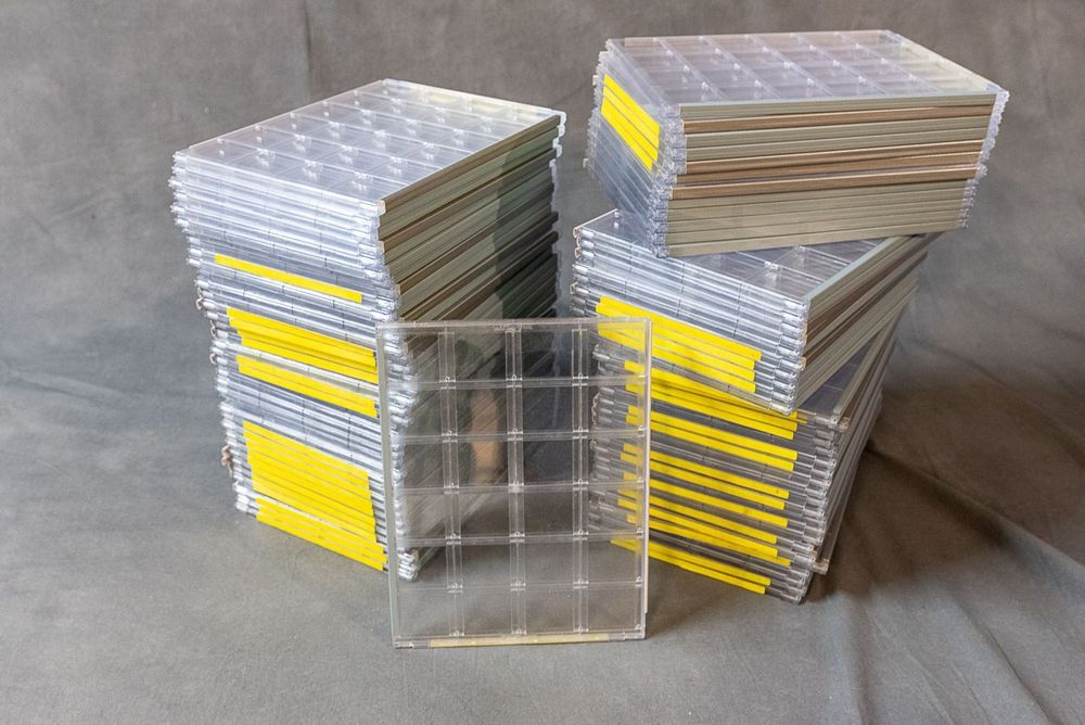 81 Stück Dia-Archiv-Kassetten Journal 24 (Gebraucht) in Hettlingen für ...
