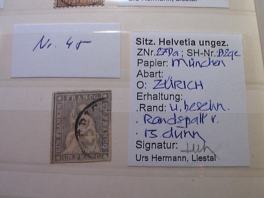 Nr. 45 Strubel 27D.a o SBK 1300.-- | Kaufen auf Ricardo