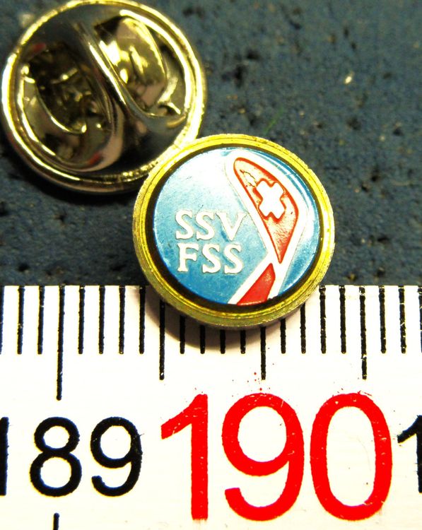 SSV FSS SCHWEIZER SKI VERBAND SCHMUCK-PIN WINZIG KLEIN 1cm (Gebraucht) in Ettingen für CHF 4.95 ...