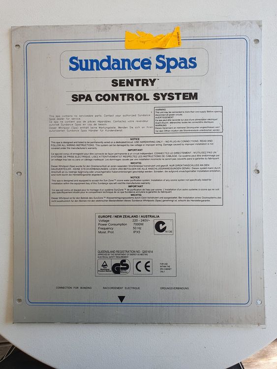 SPA Control System (Gebraucht) in Rieden AG für CHF 60 – nur Abholung ...