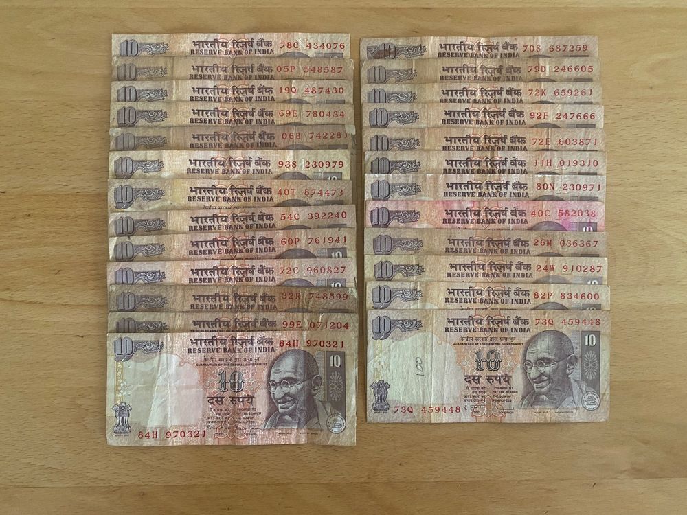 Indien 10 Rupees 25 Stück 1997-2012 | Kaufen auf Ricardo