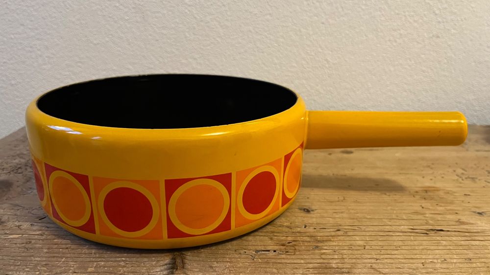 Vintage Fondue Caquelon V-Zug um 1960 schöner Zustand 20 cm (Gebraucht ...