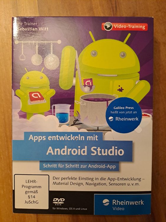 Android Apps entwickeln lernen mit Android Studio DVD! (Gebraucht) in Erlenbach ZH für CHF 2 ...