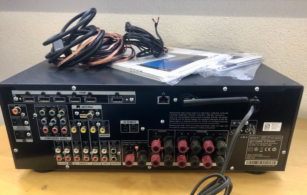 Sony AV Reciever STR-DN1030 Wlan Lan AirPlay HDMI 7.2 Kanal (Gebraucht ...