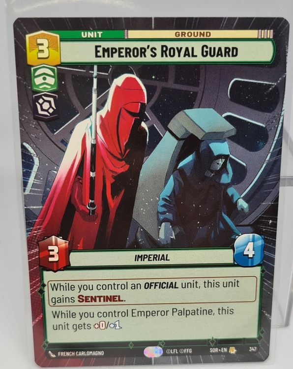 Star Wars Unlimited Emperor's Guard Hyperspace 347 | Kaufen auf Ricardo