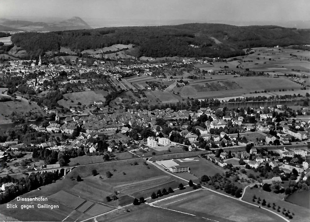 Diessenhofen TG Flugaufnahme Nr.3429 , 1950 (Gebraucht) in Solothurn für CHF 13 – mit Lieferung ...