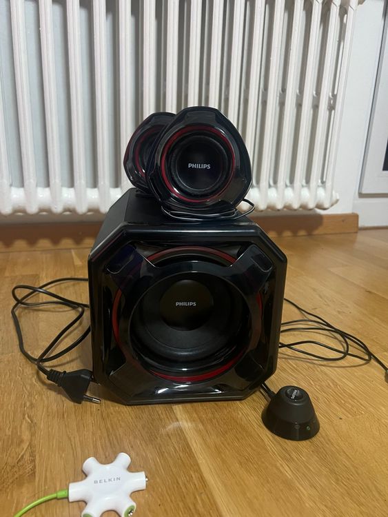 Phililps Soundanlage schwarz mit Lautsprecher (Gebraucht) in Zürich für ...