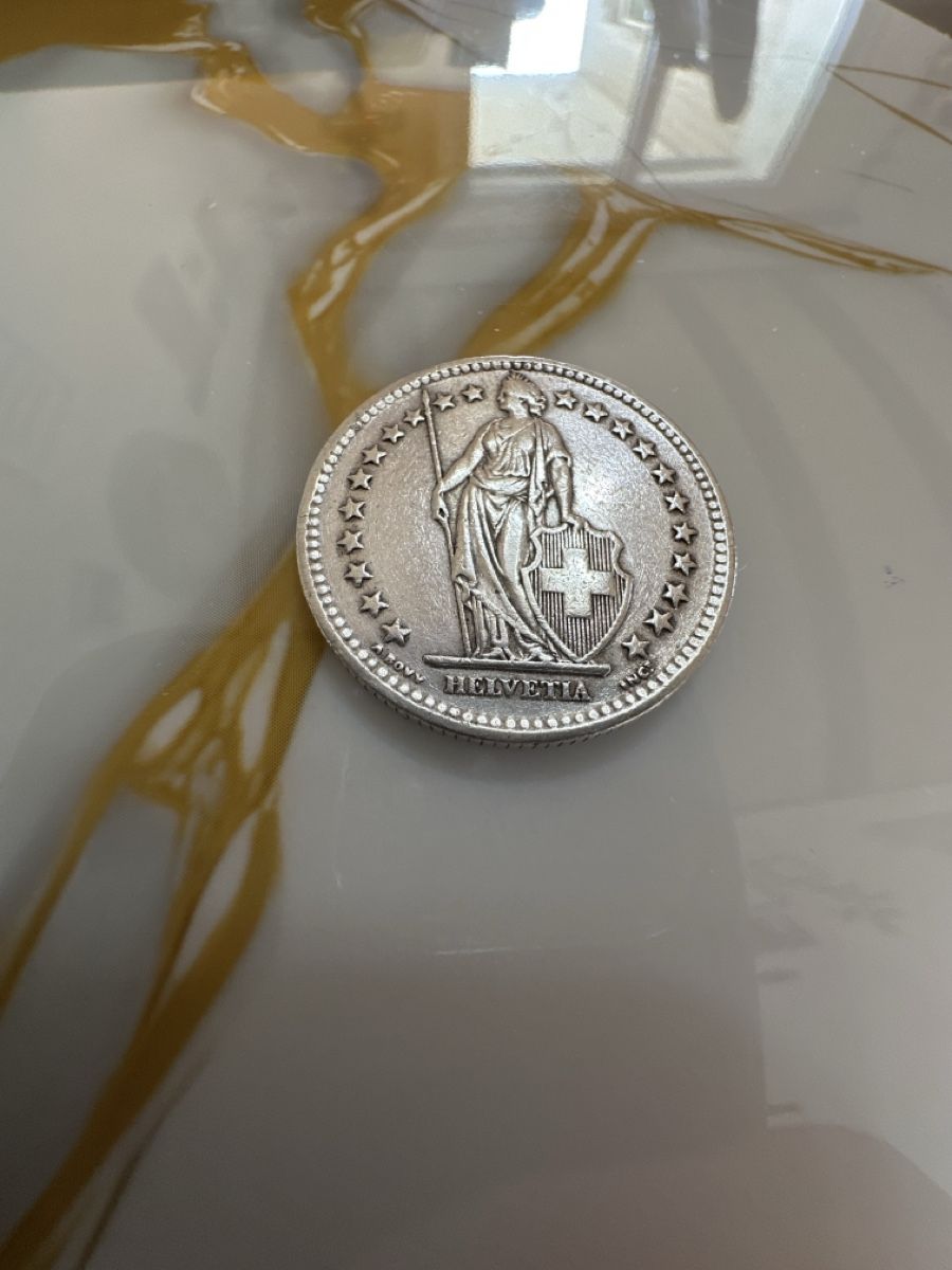 2 Franken 1947 Silber Rar (Gebraucht) in Flumenthal für CHF 17 – mit ...