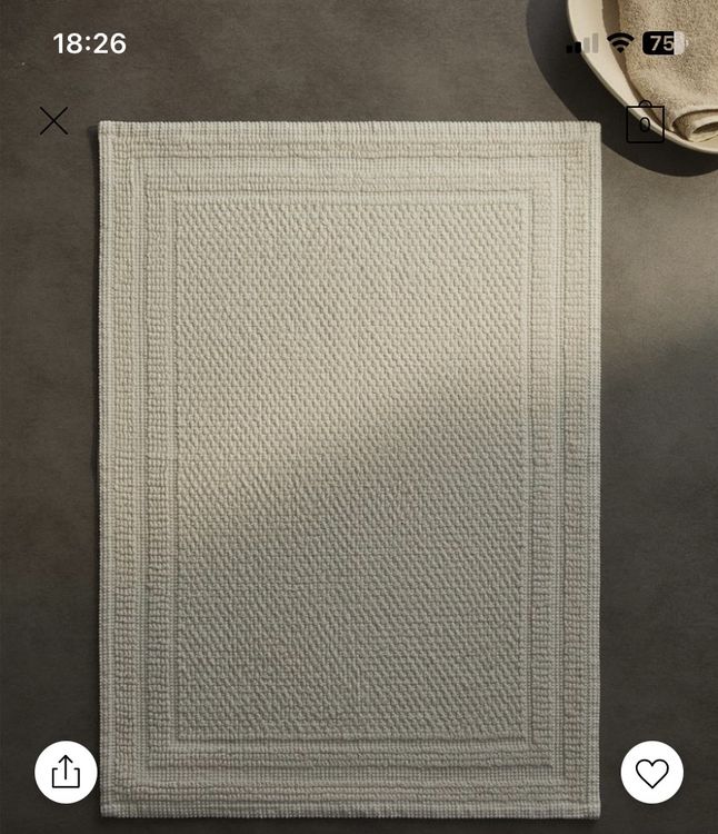 Verwunderlich Zara Home Badematte Ebenbild