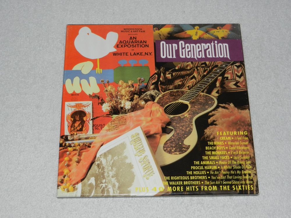 4LP-BOX VARIOUS ARTISTS - OUR GENERATION HITS FROM 60TH,EX+ (Gebraucht ...