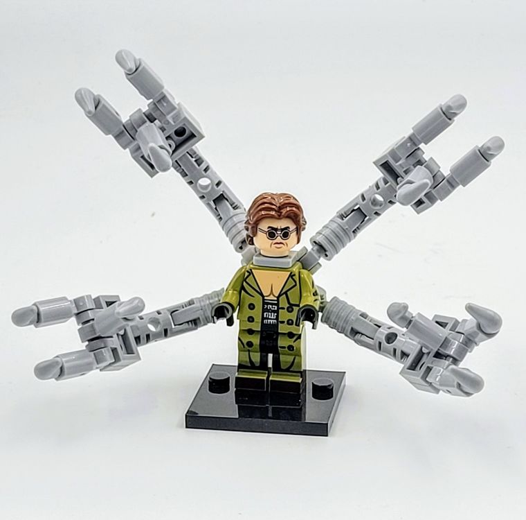 Marvel Spiderman Doctor Octopus Doc Ock Octavius Minifigure (Neu und ...