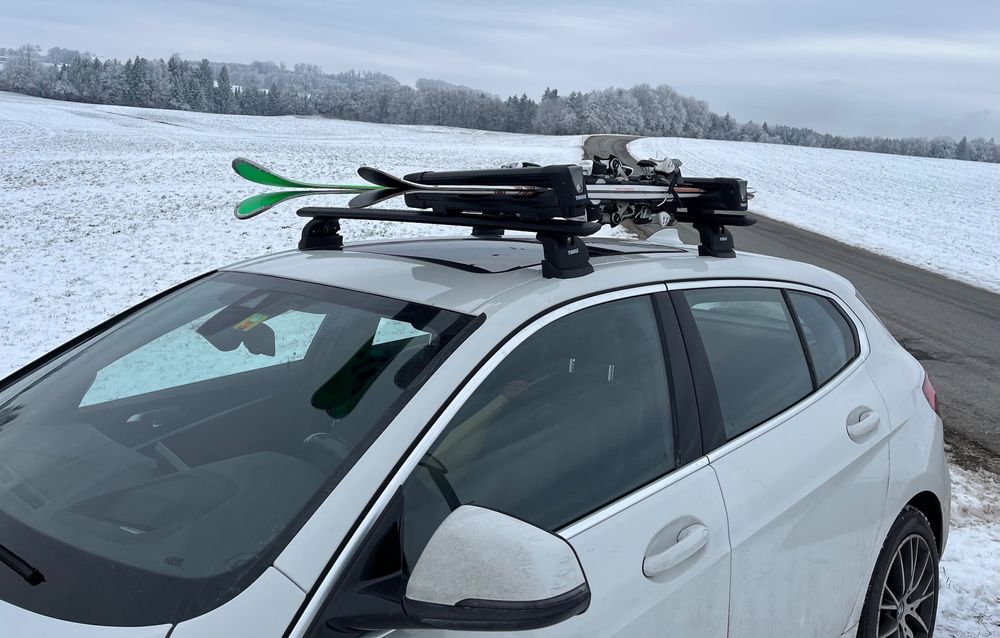Thule Skiträger für BMW 1er F40 / porte-ski Thule pour BMW | Kaufen auf ...