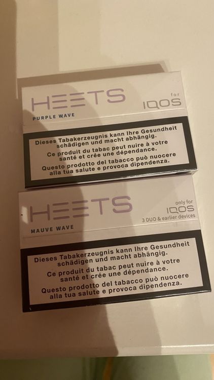 2x HEETS Purple Wave & Mauve Wave Tabaksticks neu (Neu und ...