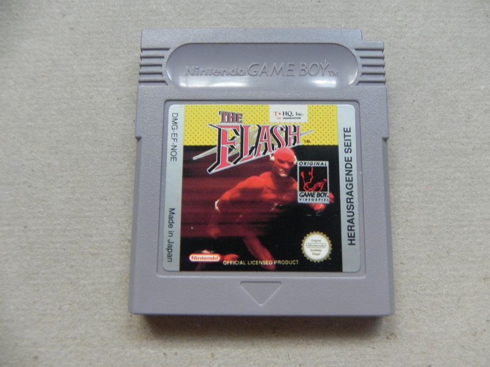 Nintendo Gameboy Game Boy Action Spiel The Flash (Gebraucht) in Siebnen ...