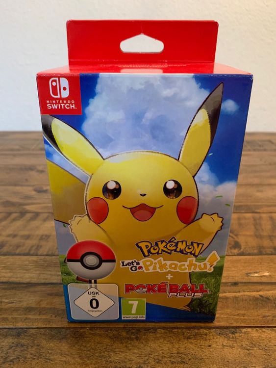 Nintendo Pokémon: Let's Go, Pikachu Mit Ball (Gebraucht) in Vorderthal ...