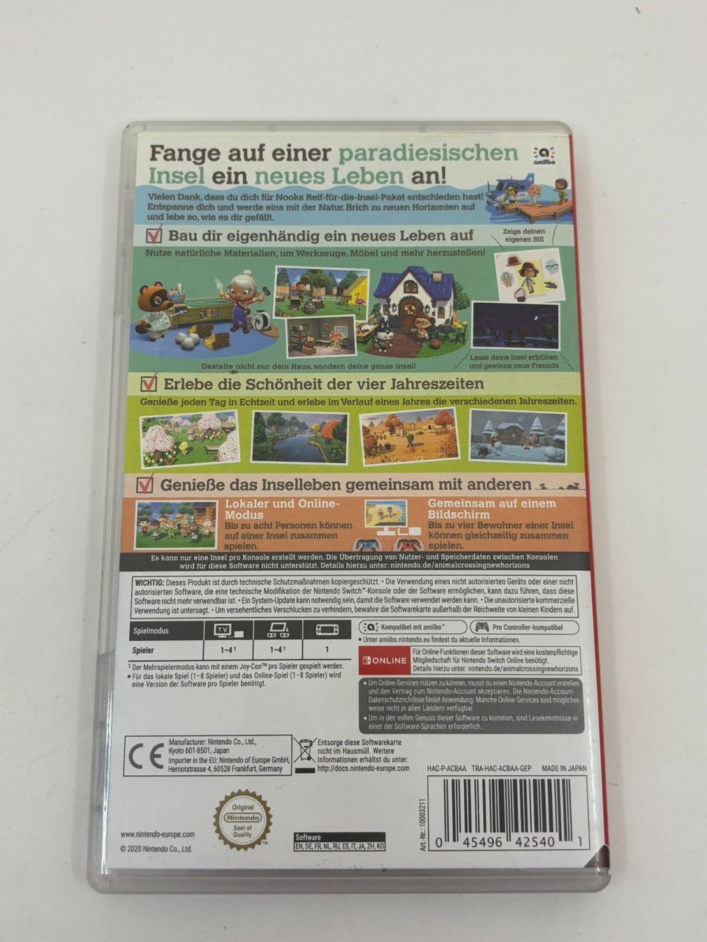 Animal Crossing New Horizons (Nintendo Switch) (Gebraucht) in Herisau ...
