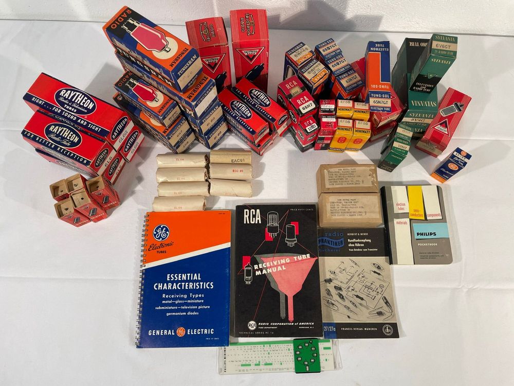 Riesiges Lot Radio-/Verstärker-Röhren (Ref. Nr. 181) (Gebraucht) in Au ...
