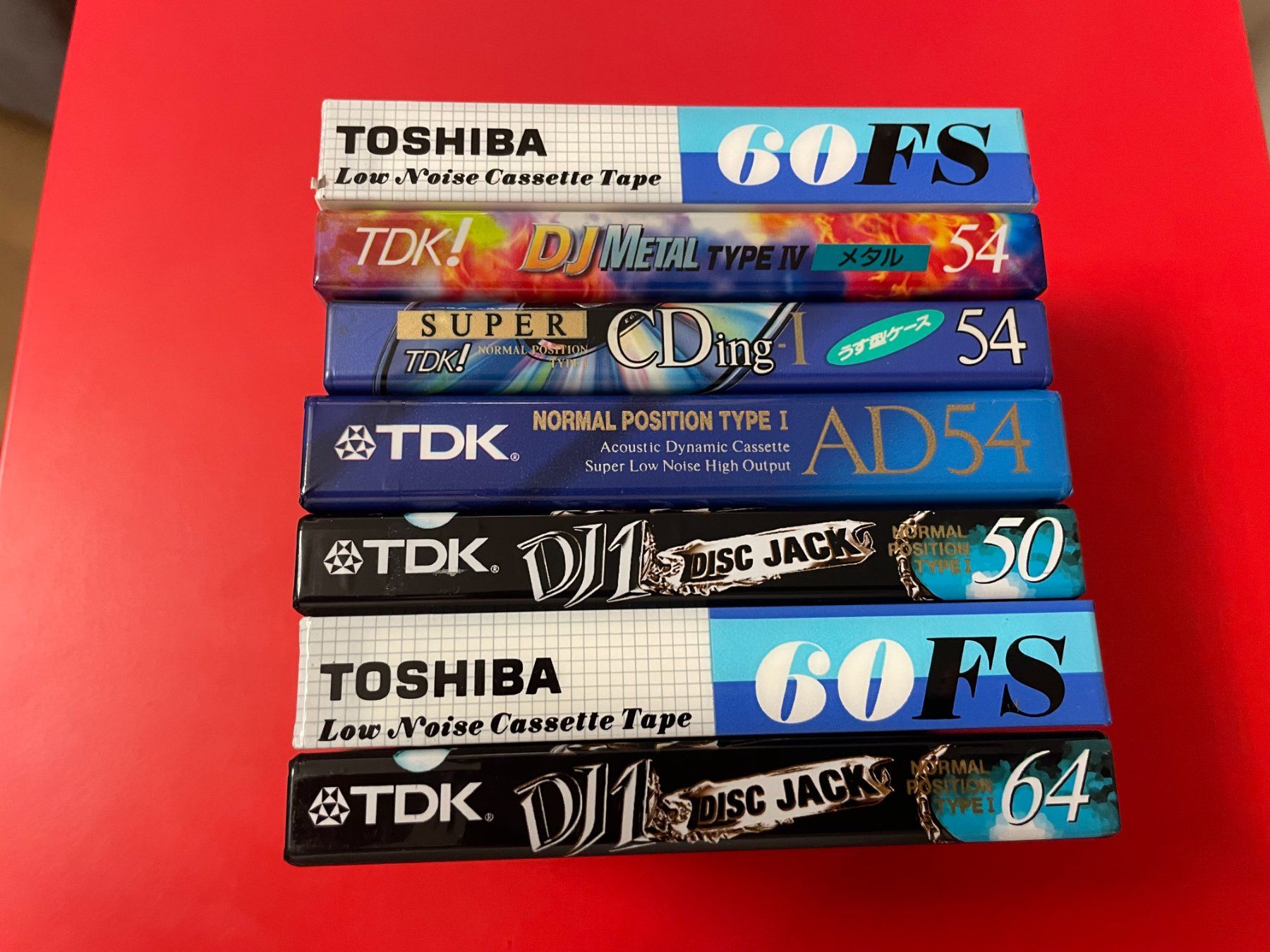 7 Audio Kassetten Type I/II und IV als seltenes Konvolut! (Neu und ...