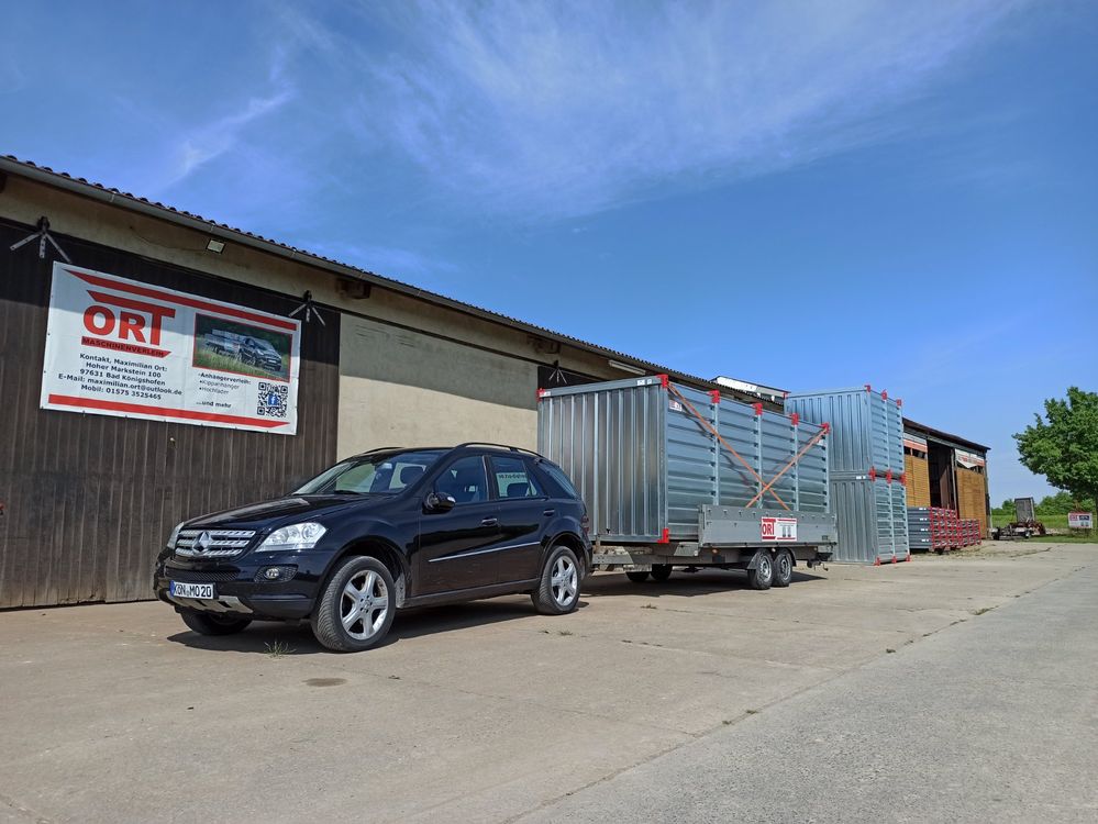 4m Lagercontainer in Anthrazit Grau / Material- Container (Neu und ...