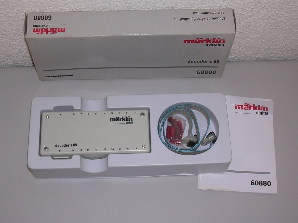 Märklin 60880 Decoder S88 mit OVP, neu! | Kaufen auf Ricardo