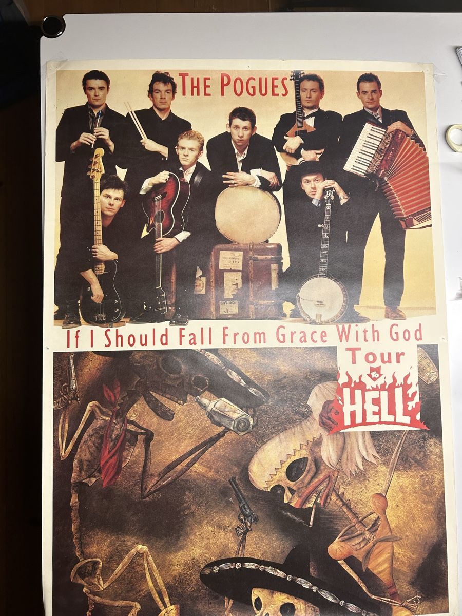 Tour Poster The Pogues - «If I Should Fall From Grace» (Gebraucht) in ...