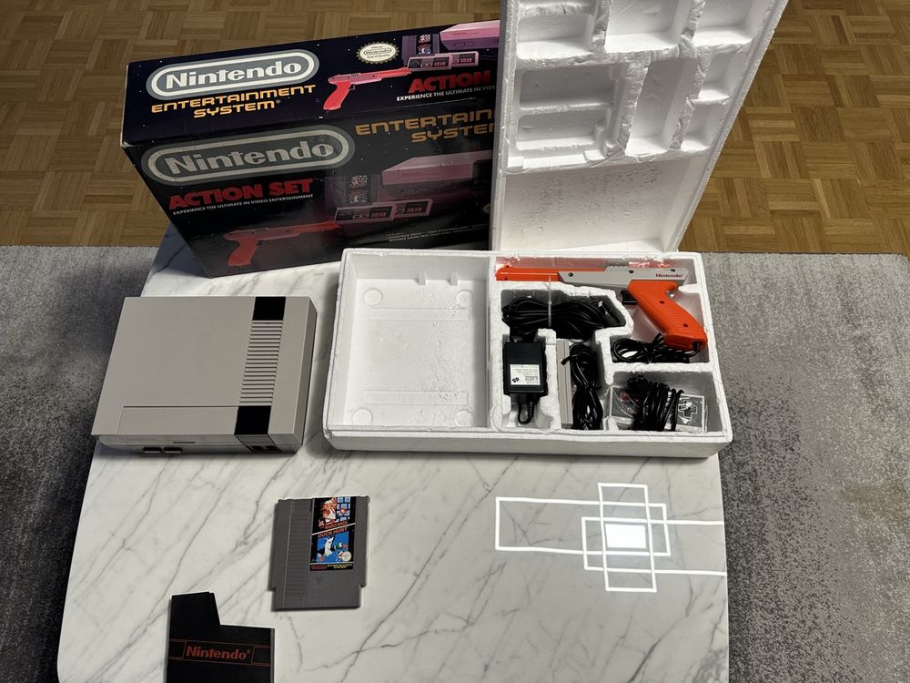 Nintendo NES Action Set OVP (Gebraucht) in Taverne für CHF 350 – mit ...