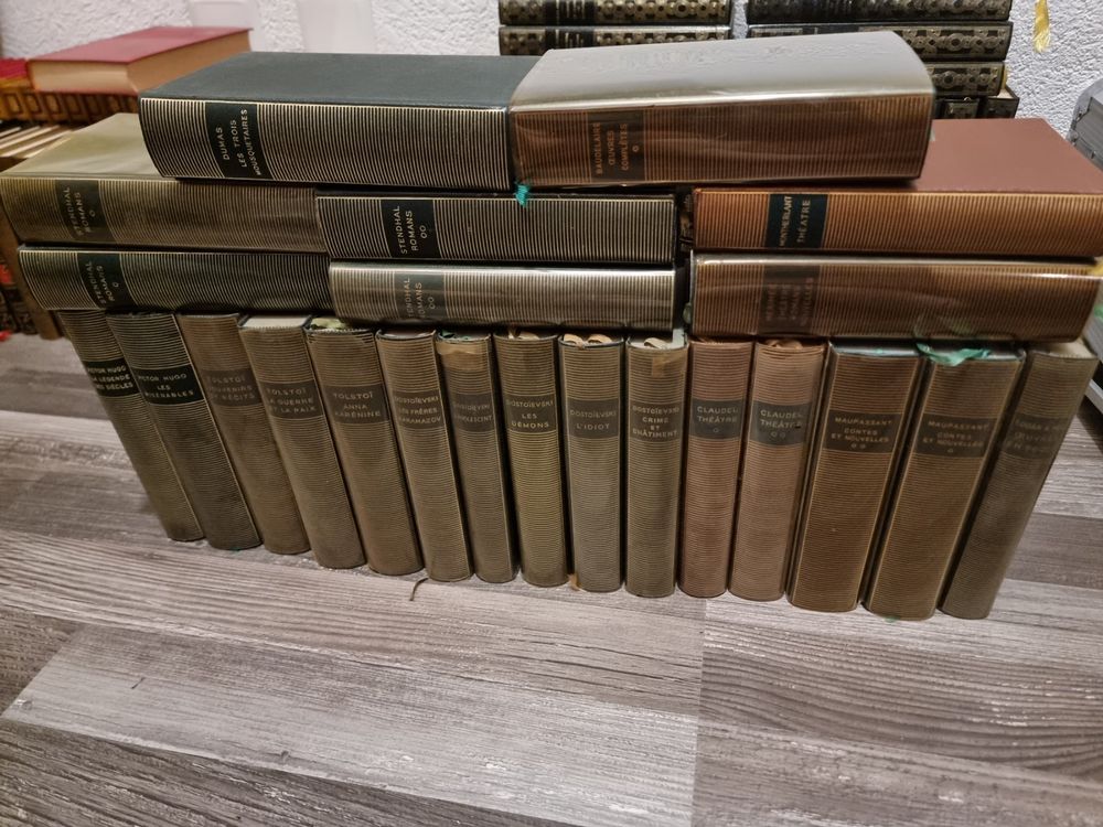 Collection bibliothèque de la Pléiade, 23 ouvrages (Gebraucht) in für ...