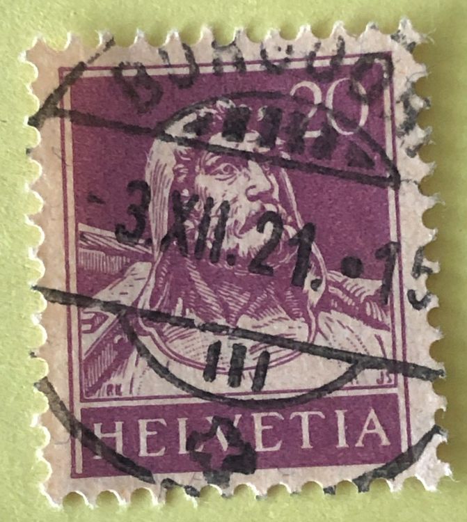 Nr.154 mit VollStempel | Kaufen auf Ricardo