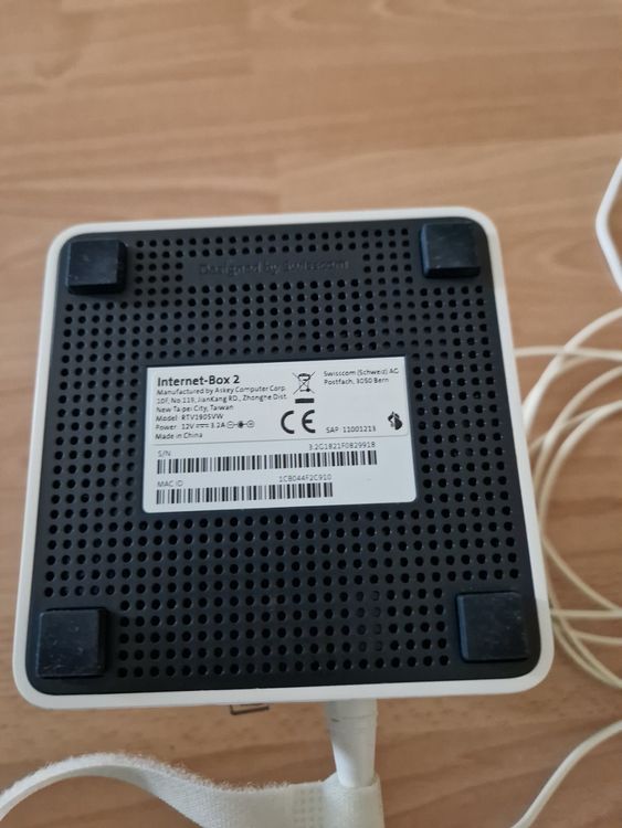 Swisscom Router 2.0 (Gebraucht) in Sennhof für CHF 9 – mit Lieferung ...
