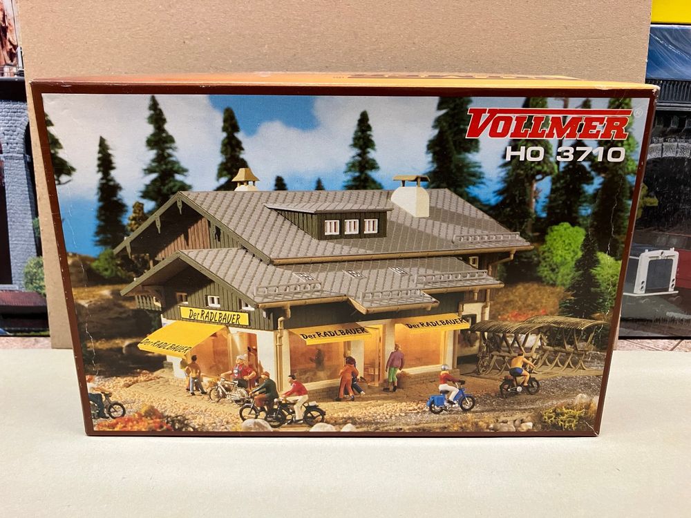 Vollmer H0 3710 Radlbauer's Fahrradgeschäft, Bausatz (Neu (gemäss ...