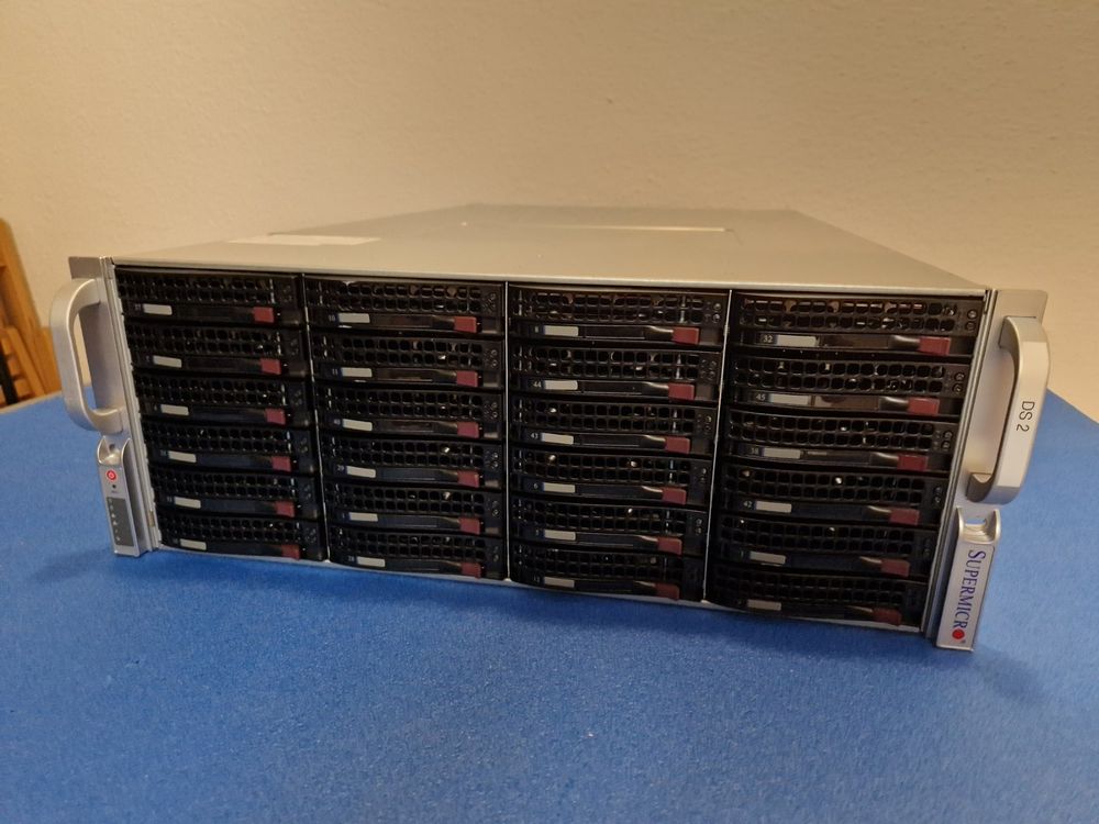 Platz für 45 Festplatten! (HDD-Enclosure, JBOD), Supermicro | Kaufen ...