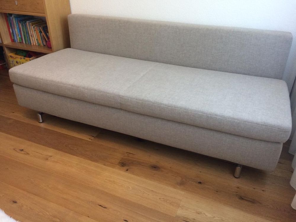 Bettsofa (Doppelbett) mit Bettkasten (Liegefläche: 1.5 x 2m) (Gebraucht ...