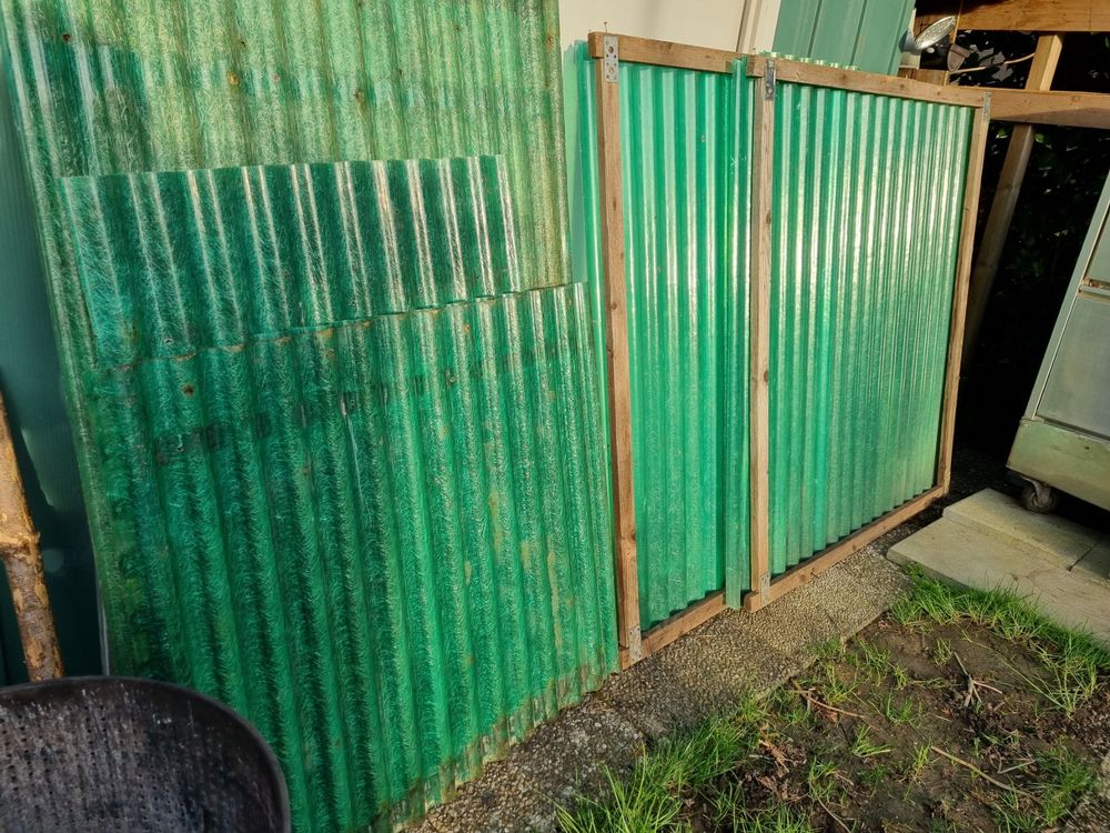 Wellplatten aus GFK grün | Kaufen auf Ricardo