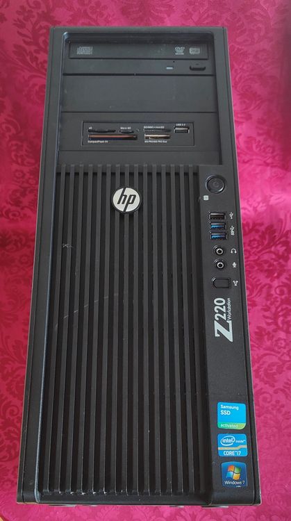 Gaming / CAD PC HP Z220 I7/ 14GB mit Nvidia Quadro K2200 4GB (Gebraucht ...