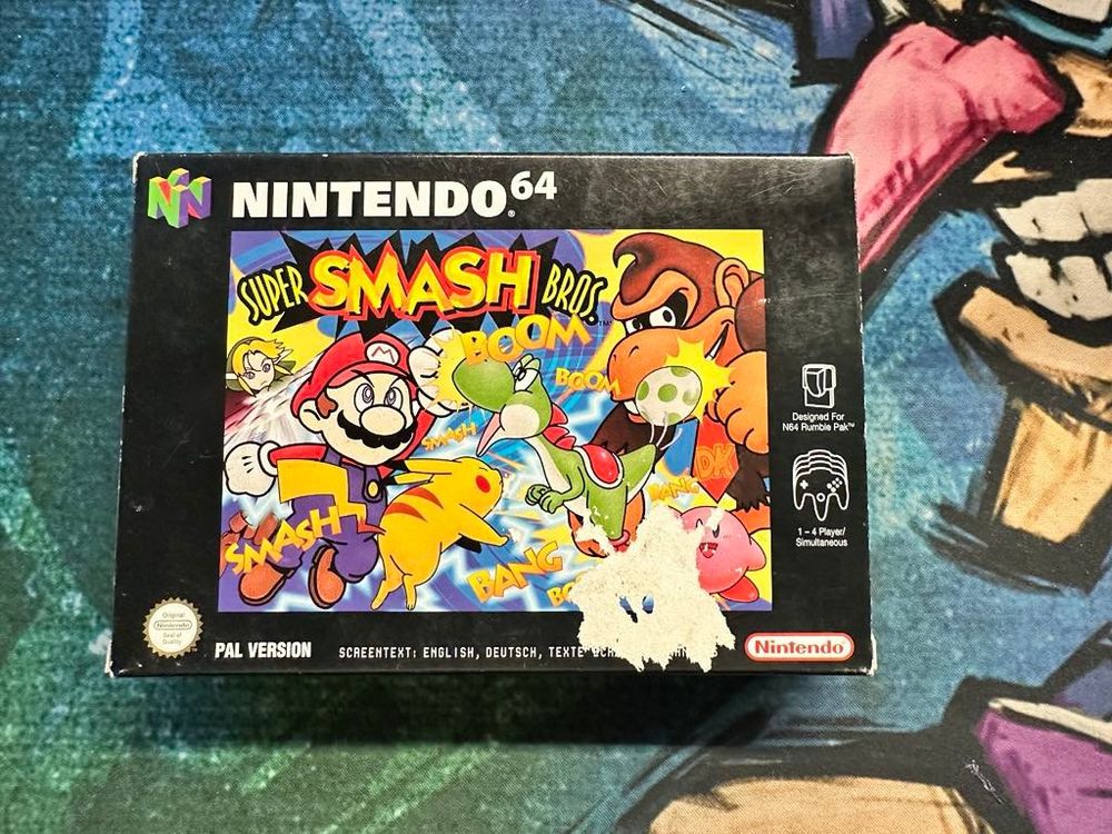 Super Smash Bros Nintendo 64 PAL (Usato) a Giubiasco per CHF 60 – con ...