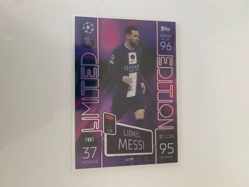 Topps Limited Edition Match Attax Lionel Messi | Kaufen auf Ricardo