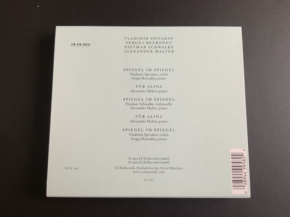 Arvo Pärt - CD Alina | Kaufen auf Ricardo