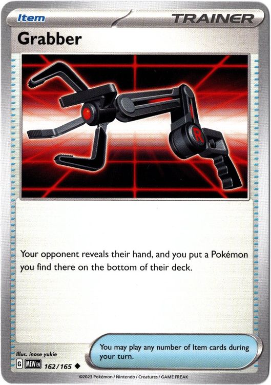 Pokemon - 151 - Grabber - Greifarm - 162/165 | Kaufen auf Ricardo