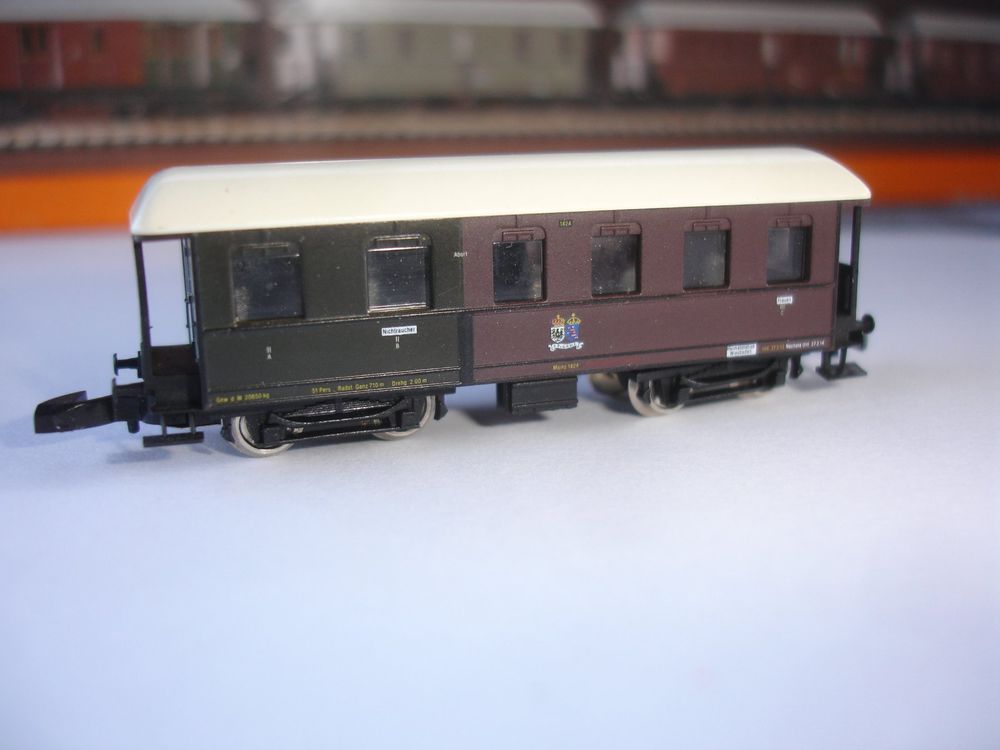 Märklin Z: 8119 Langenschwalbacher-Personenzug (Gebraucht) in Fontaines ...