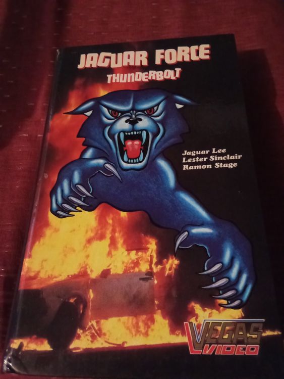 Jaguar Force Thunderbolt (HK 1983) Vegas/Starlight Video VHS (Gebraucht ...