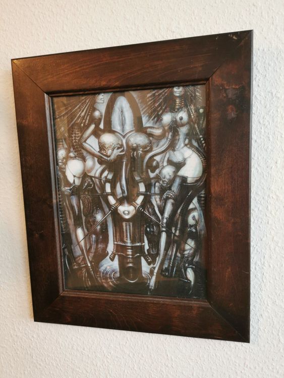 Tableau HR Giger impression sur toile | Kaufen auf Ricardo