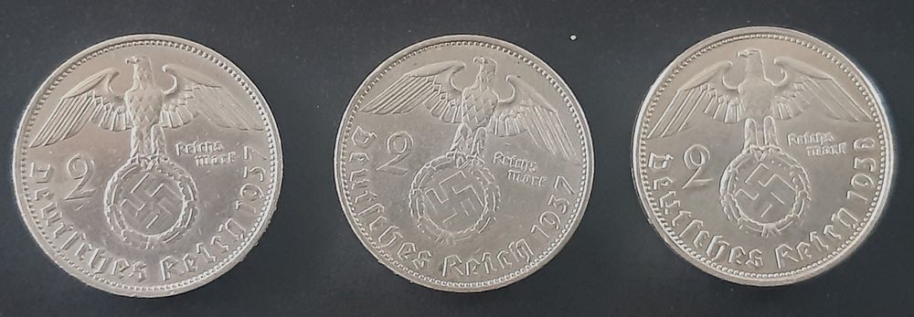 Deutsches Reich - 3 x 2 Reichsmark | Kaufen auf Ricardo