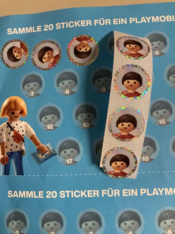 Play Mobil Migros minimania 7 stickers (Neu (gemäss Beschreibung)) in Schenkon für CHF 15.5 ...