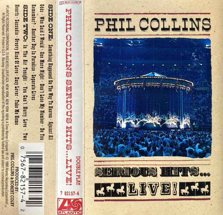 GENESIS / PHIL COLLINS - SERIOUS HITS... LIVE ! | Kaufen auf Ricardo