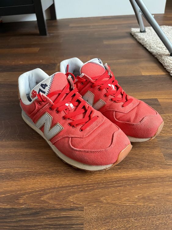 New Balance 574 - red | Kaufen auf Ricardo