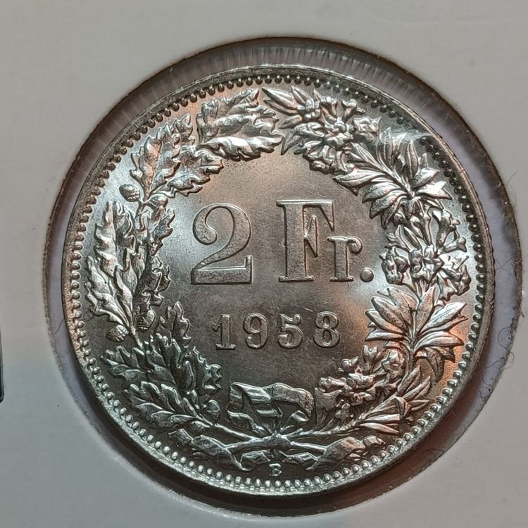 2 Franken 1958 stgl | Kaufen auf Ricardo