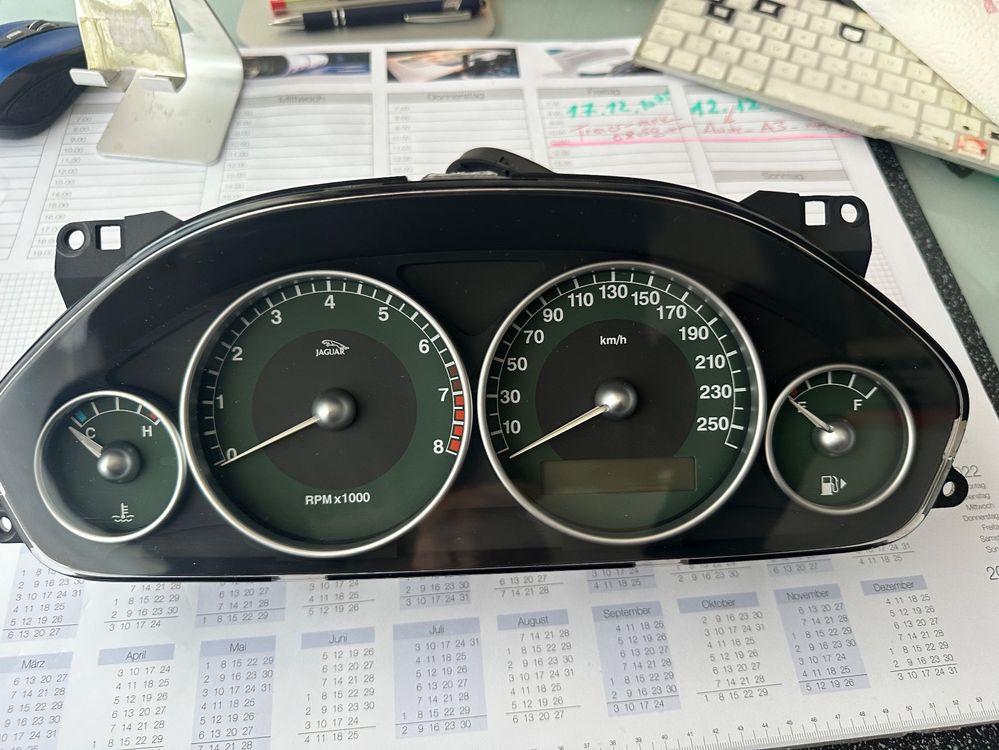 Jaguar X-TYPE Tacho Tachometer Kombiinstrument 1X4F-10841-A (Gebraucht ...