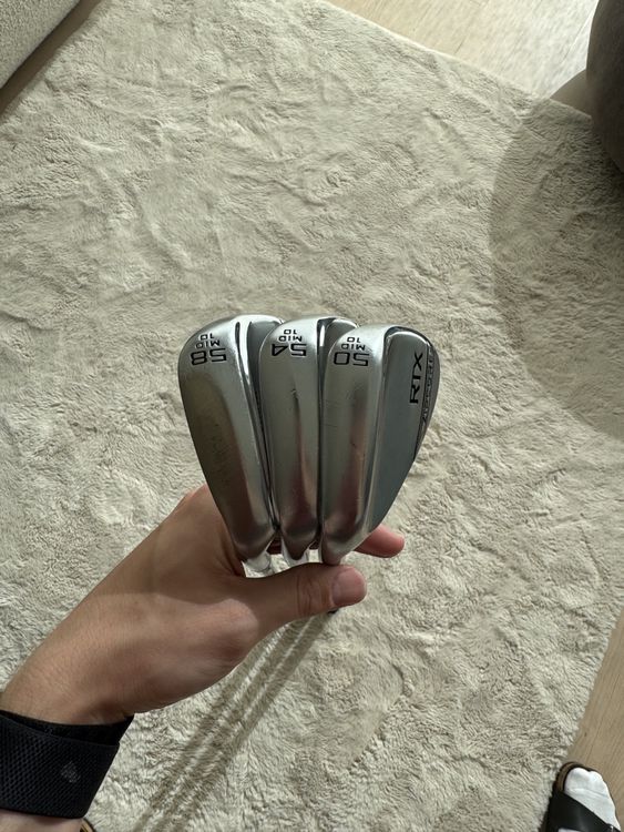 Cleveland RTX Zipcore Wedges Set - 50, 54, 58 - LH/Linkshand (Gebraucht ...