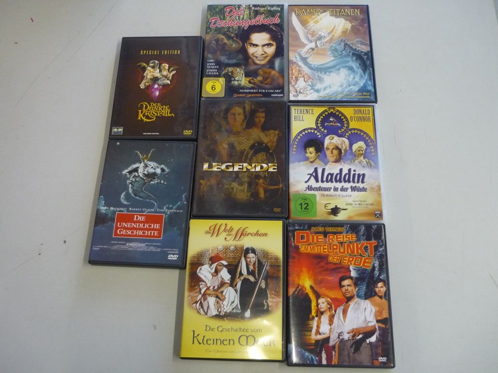 DVD Set 7 - 8x DVD Fantasy Fiction Sammlung - Top (Gebraucht) in ...